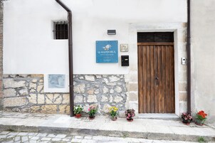 Entrada do alojamento