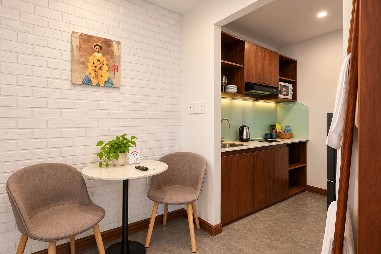 Cozinha americana privada