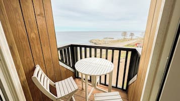 Suite Premier, varanda, vista para o oceano | 1 quarto, roupa de alta qualidade, Wi-fi grátis