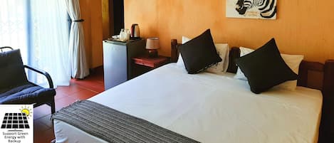 Quarto Duplo ou Twin Executivo | Secretária, ferro/tábua de engomar, Wi-fi grátis