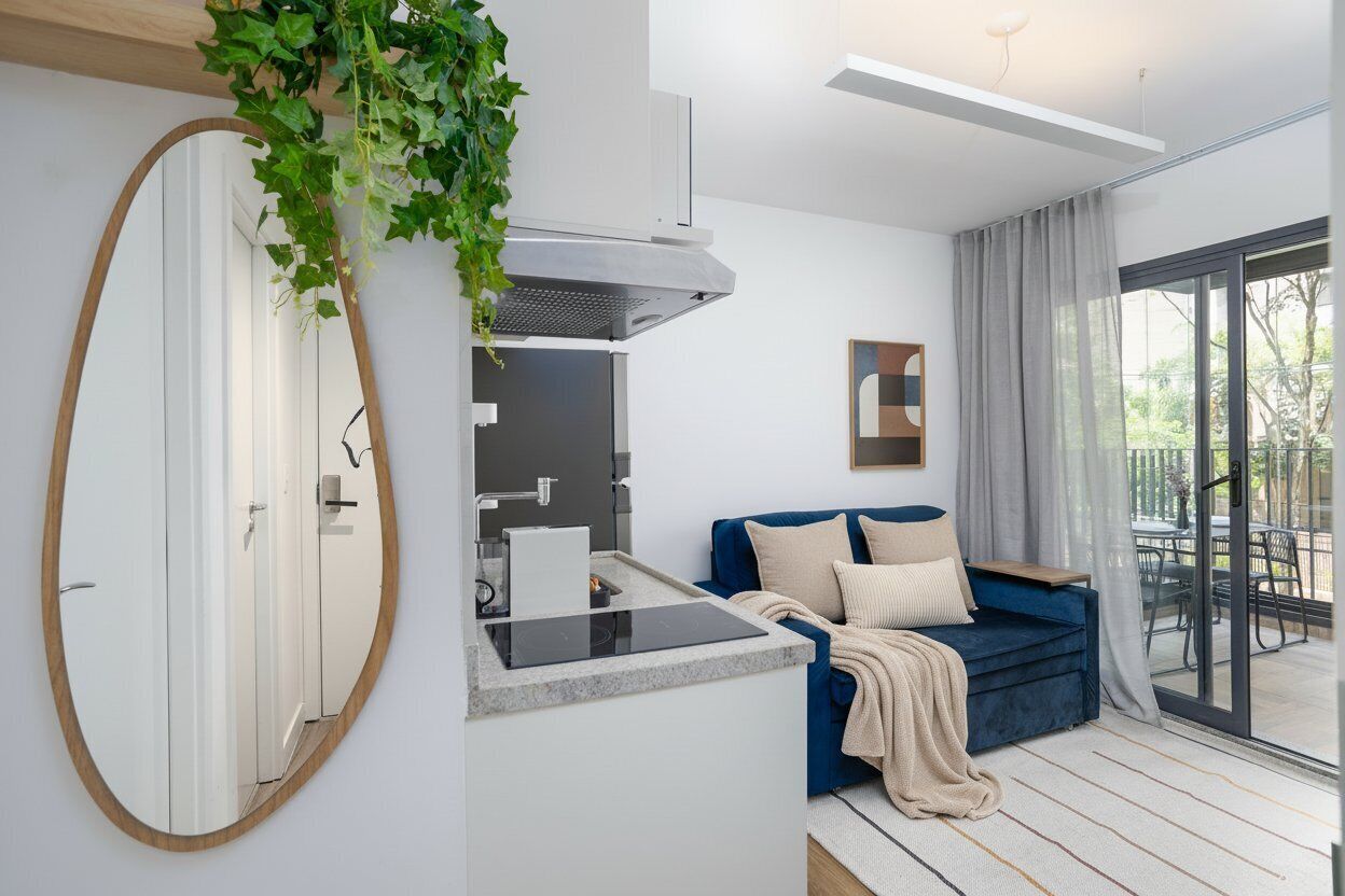 Apartamento Executivo | Sala de estar | Televisor 