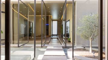Sauna, banheira de hidromassagem, banho turco