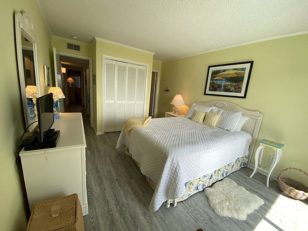 Oceanfront condo with 3 shared pools, seaside balcony, and sound side ...