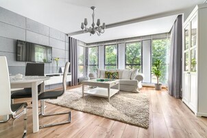 Apartamento luxo | 1 quarto, ferros/tábuas de passar roupa, berços (sobretaxa)