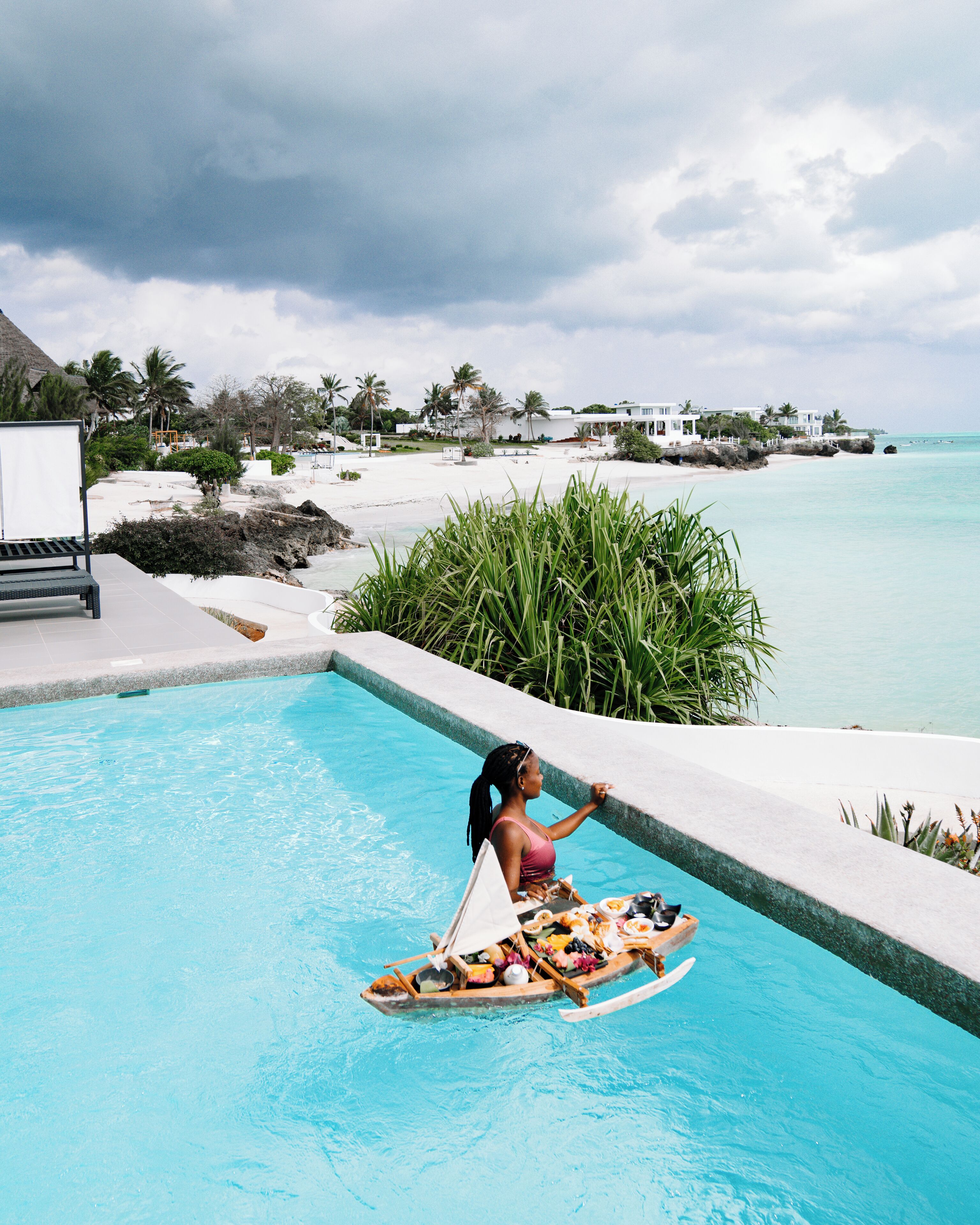 Villa de Luxo, 2 quartos, piscina privativa, junto ao mar | Vista para a praia ou o mar