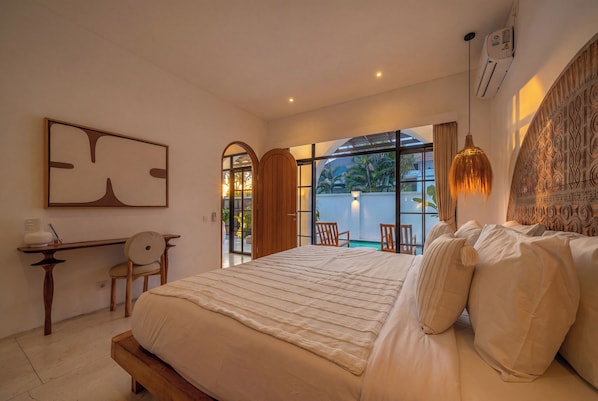 Vila luxo | 3 quartos, cofres nos quartos, escrivaninha