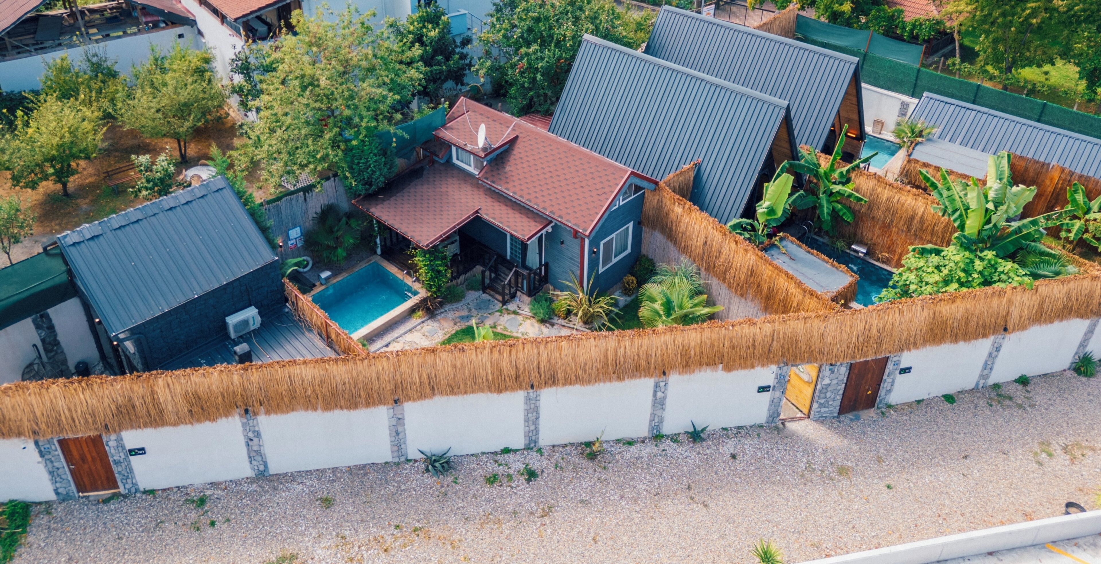 Fachada do alojamento