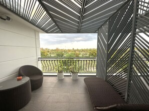 Suite-Estúdio | Vista do quarto