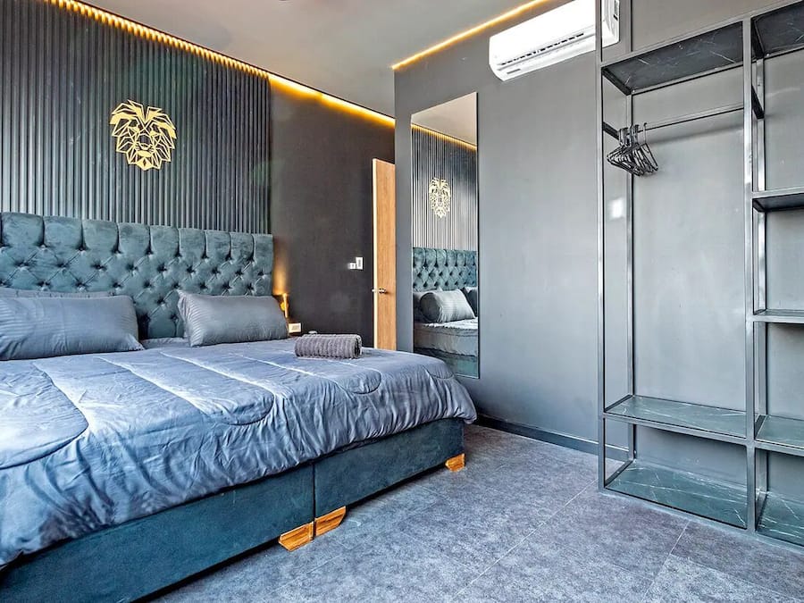 Loft de Luxo, vários quartos, vista parcial para o oceano | Roupa de alta qualidade, edredões de penas