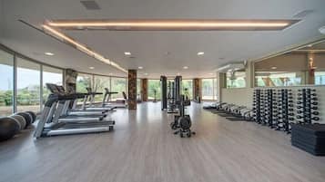Apartamento Deluxe | Sala de fitness