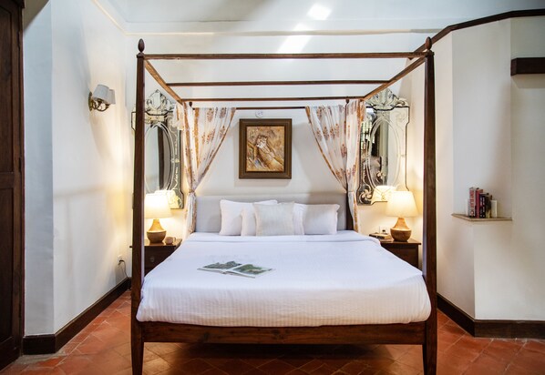 Quarto Duplo Superior, 1 cama de casal | Roupa de alta qualidade, camas de colchão pillowtop 