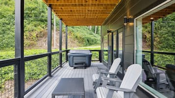 Cabine, 2 quartos | Varanda