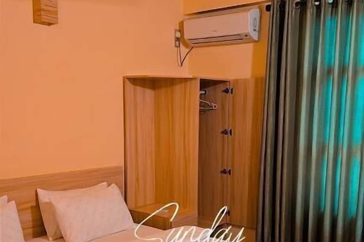 Quarto Duplo Familiar | Ferro/tábua de engomar, Wi-fi grátis