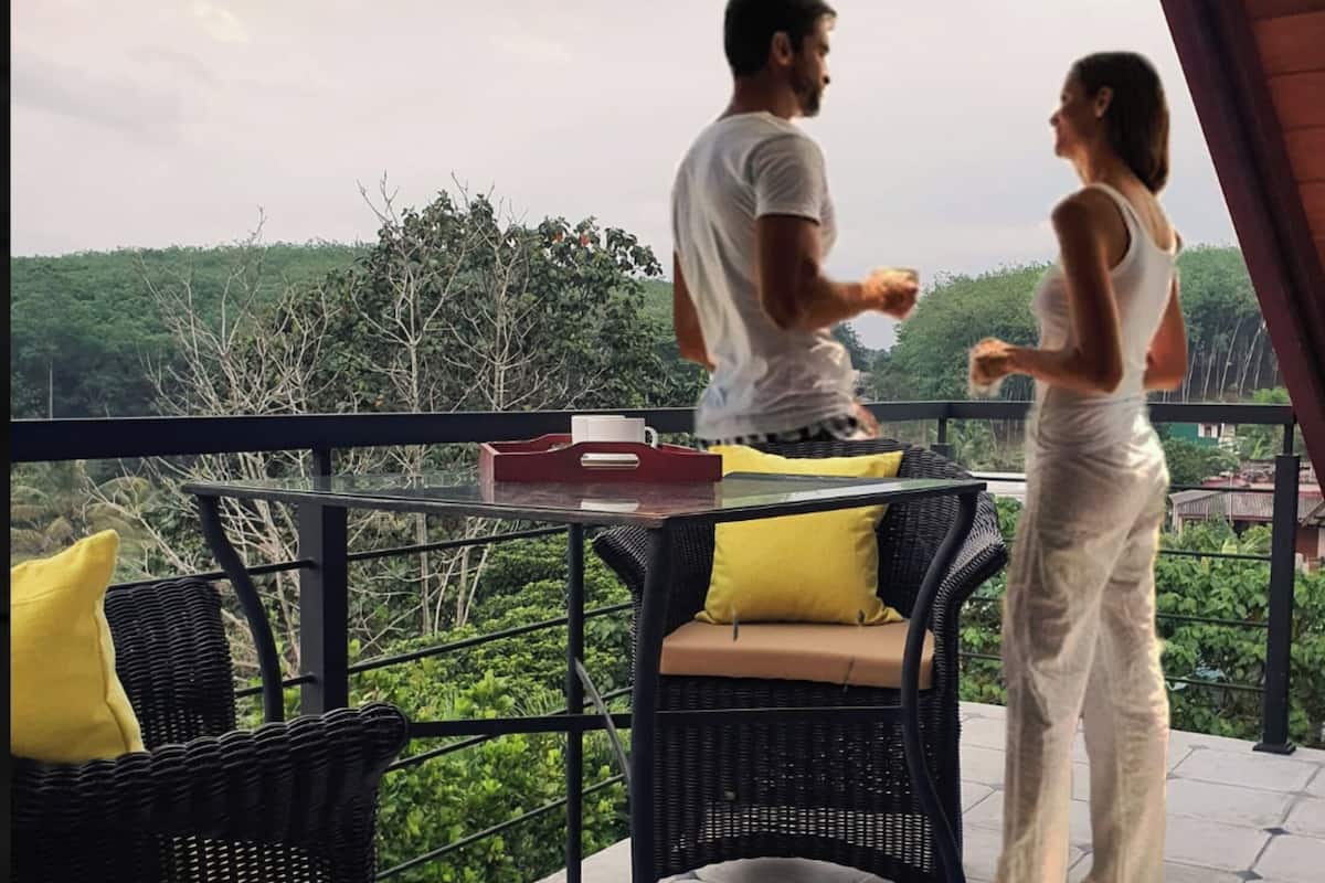 Penthouse Panorâmica, 1 quarto, não fumadores, vista para o vale | Varanda