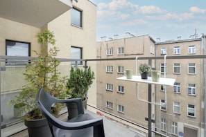 Apartamento, 1 quarto, varanda | Varanda
