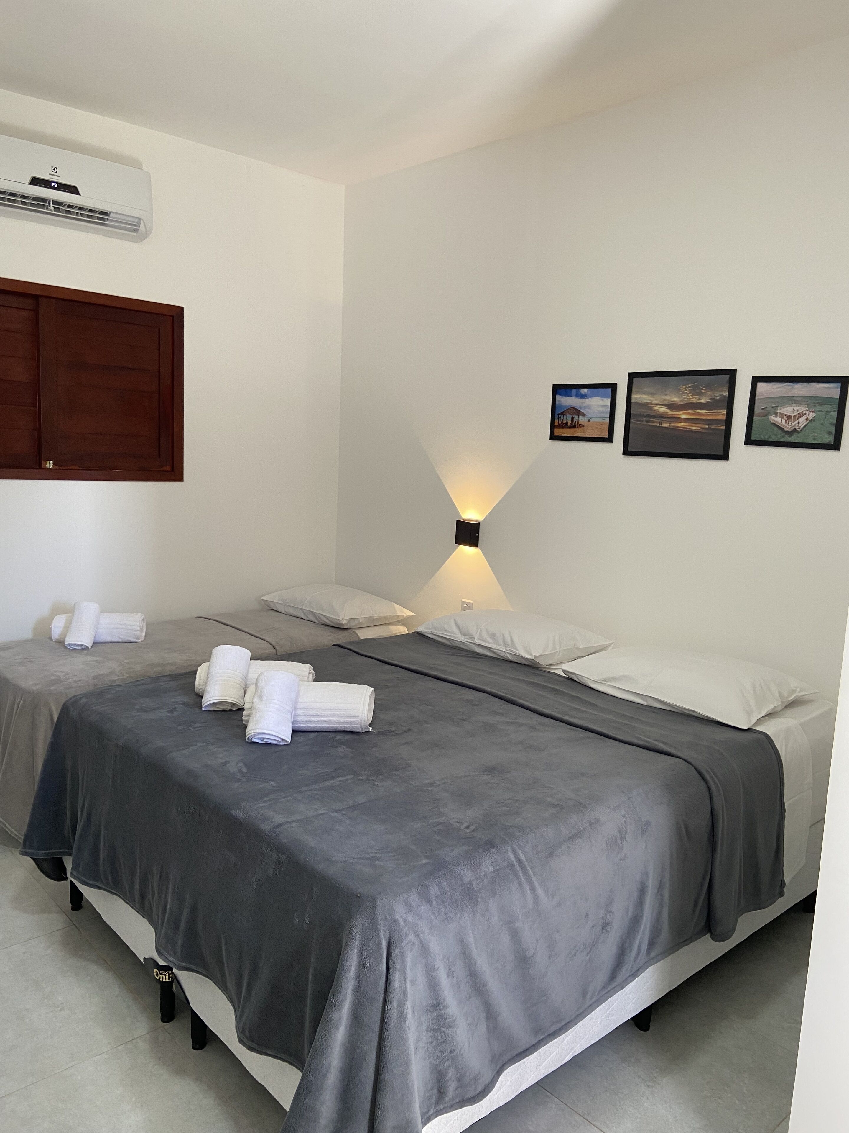 Roupas de cama premium, camas com colchões pillow-top