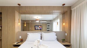 Apartamento | 2 quartos, roupa de alta qualidade, com decoração personalizada 