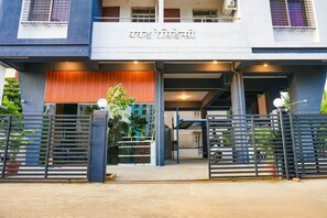 Entrada do alojamento