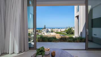 Villa Deluxe, piscina privativa, vista para o mar | Vista do quarto