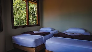 Quarto Duplo, vista para o jardim | Roupa de cama fornecida