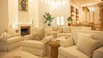 Sala de estar do lobby