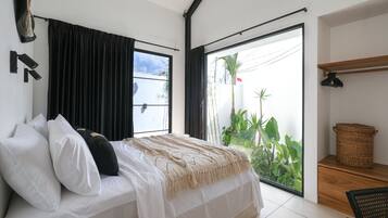 Villa, 2 quartos | 2 quartos, lençóis de algodão egípcio, roupa de alta qualidade