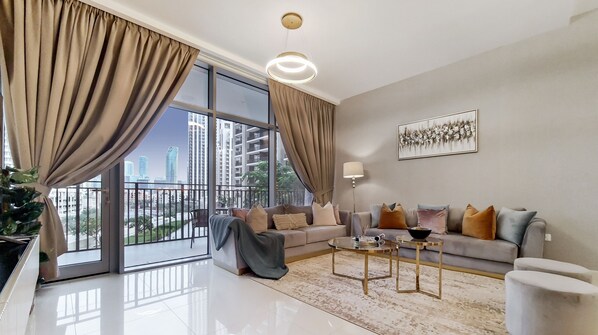 Apartamento de Luxo | Sala de estar