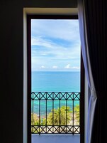 Vista para a praia ou o mar