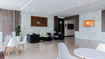 Sala de estar do lobby