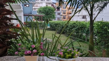 Espaço exterior para banquetes