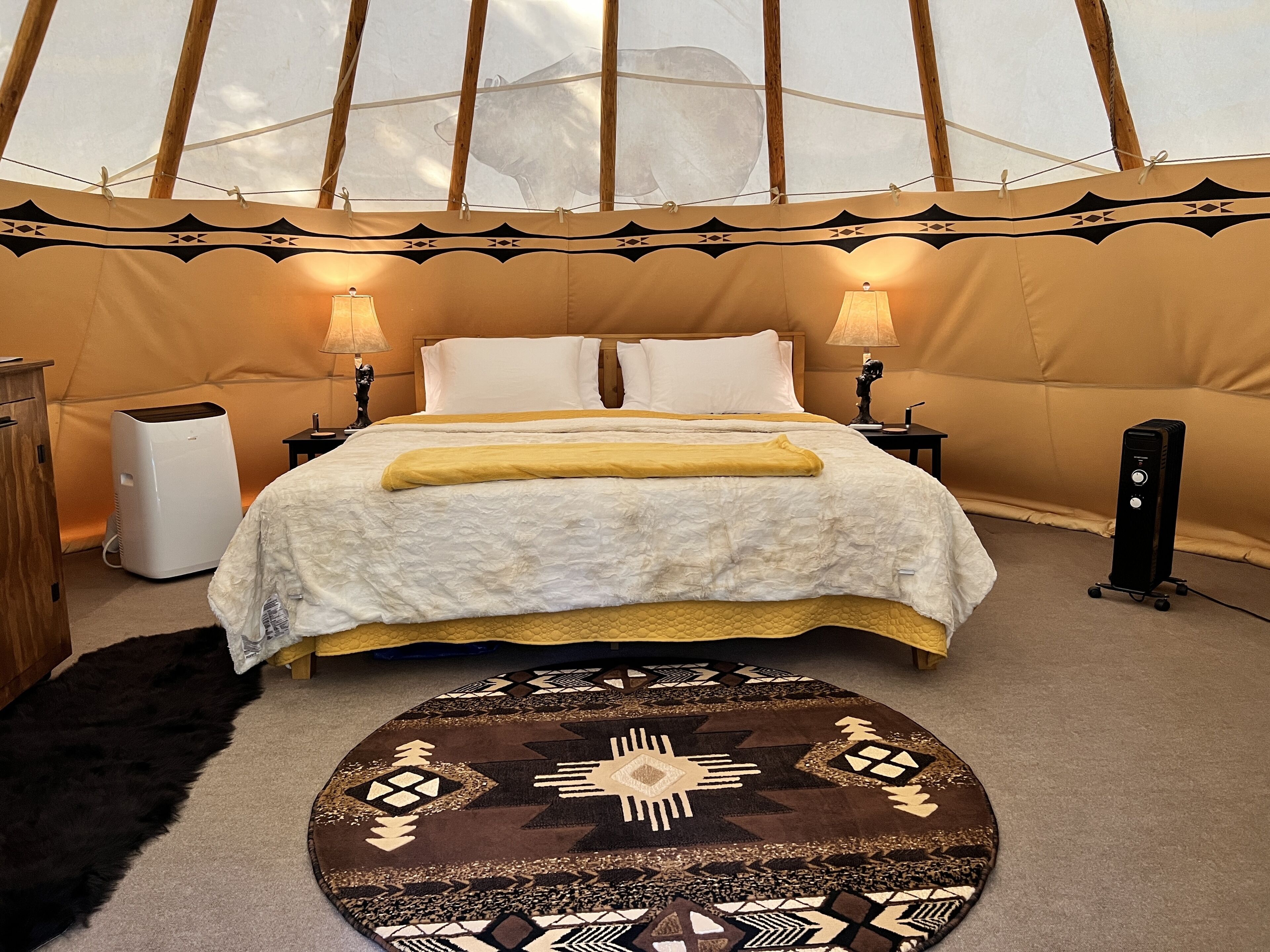 Glamping in an Authentic Style Sioux Tipi in the Heart of the Ozarks ...
