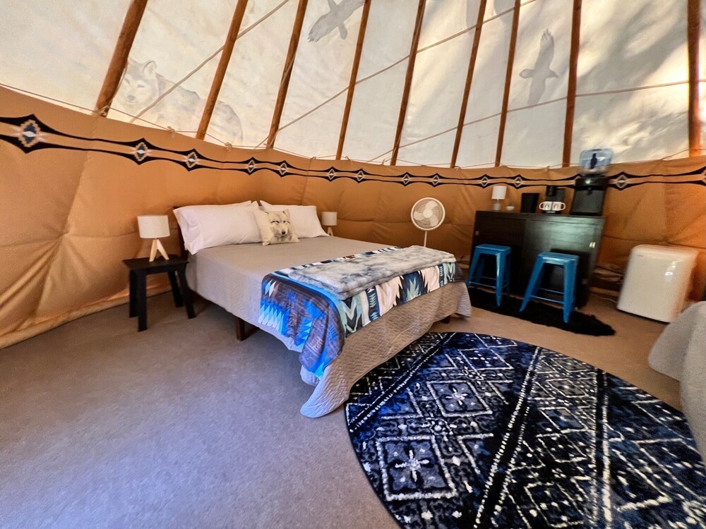 Glamping in an Authentic Style Sioux Tipi in the Heart of the Ozarks ...