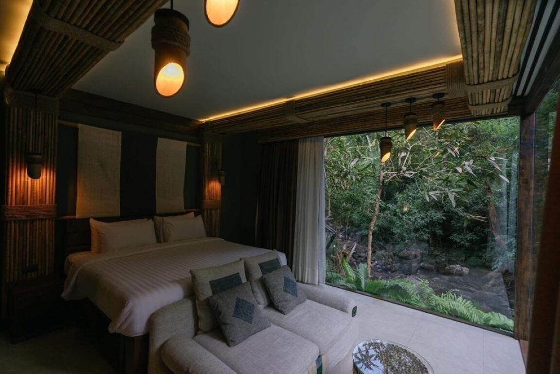 Rainforest Villa | Cofre no quarto, secretária adequada para computadores portáteis 