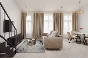 Duplex | Área de estar | Smart TV 55 polegadas com canais digitais