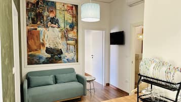 Quarto quádruplo panorâmico, vista para o mar | 1 quarto, roupas de cama de algodão egípcio, roupas de cama premium