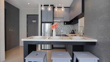 Condo exclusivo | Cozinha privada | Chaleira elétrica