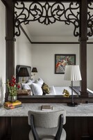 Suíte luxo | Roupas de cama premium, individualmente decorados