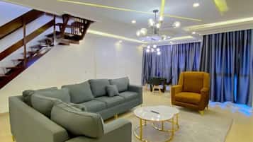 Apartamento superluxo | Área de estar