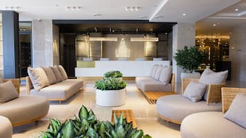 Sala de estar do lobby
