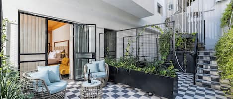 Family Garden | 1 quarto, lençóis de algodão egípcio, roupa de alta qualidade, minibar