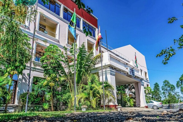 Fachada da propriedade