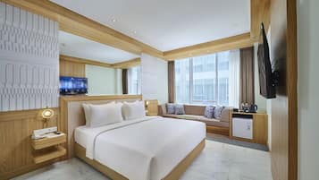 Quarto Duplo Premier, 1 cama king-size | Wi-fi grátis
