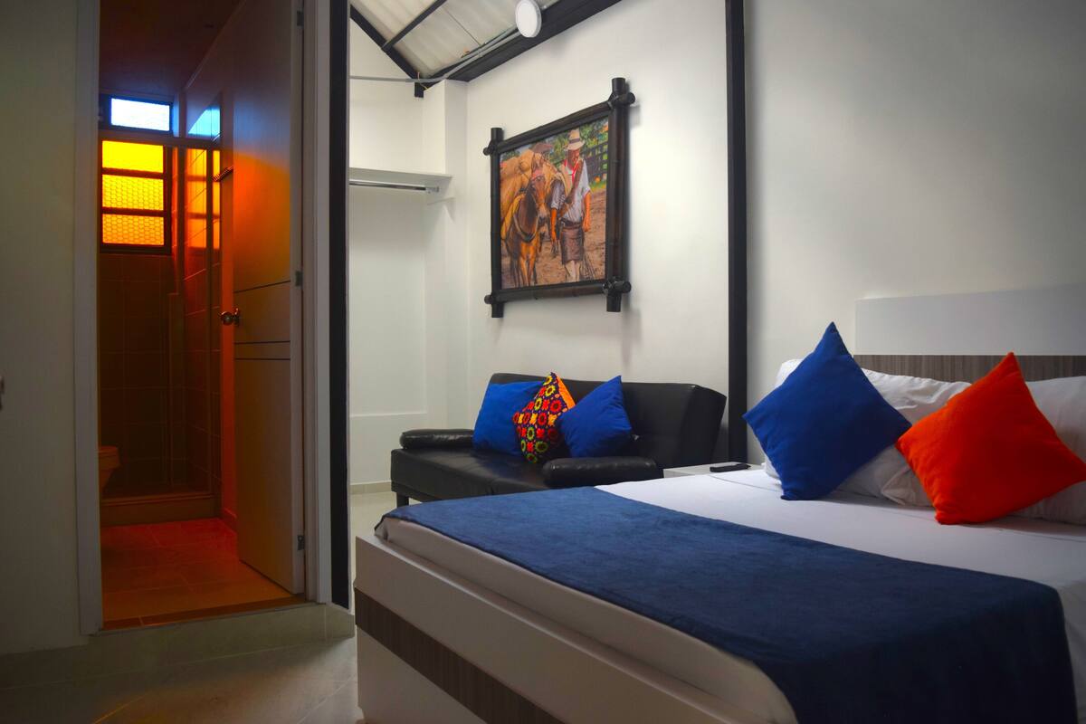 Quarto casal tradicional, 1 quarto | Roupas de cama antialérgicas, Wi-Fi de cortesia