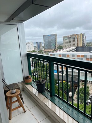 Estúdio empresarial, 1 quarto, para não fumantes, sacada | Área da propriedade