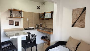 Apartamento standard | 1 quarto, cortinas blackout, ferros/tábuas de passar roupa