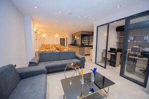 Sala de estar do lobby