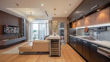 4-Bedroom Suite | Sala de estar
