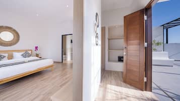 Terraço no piso superior