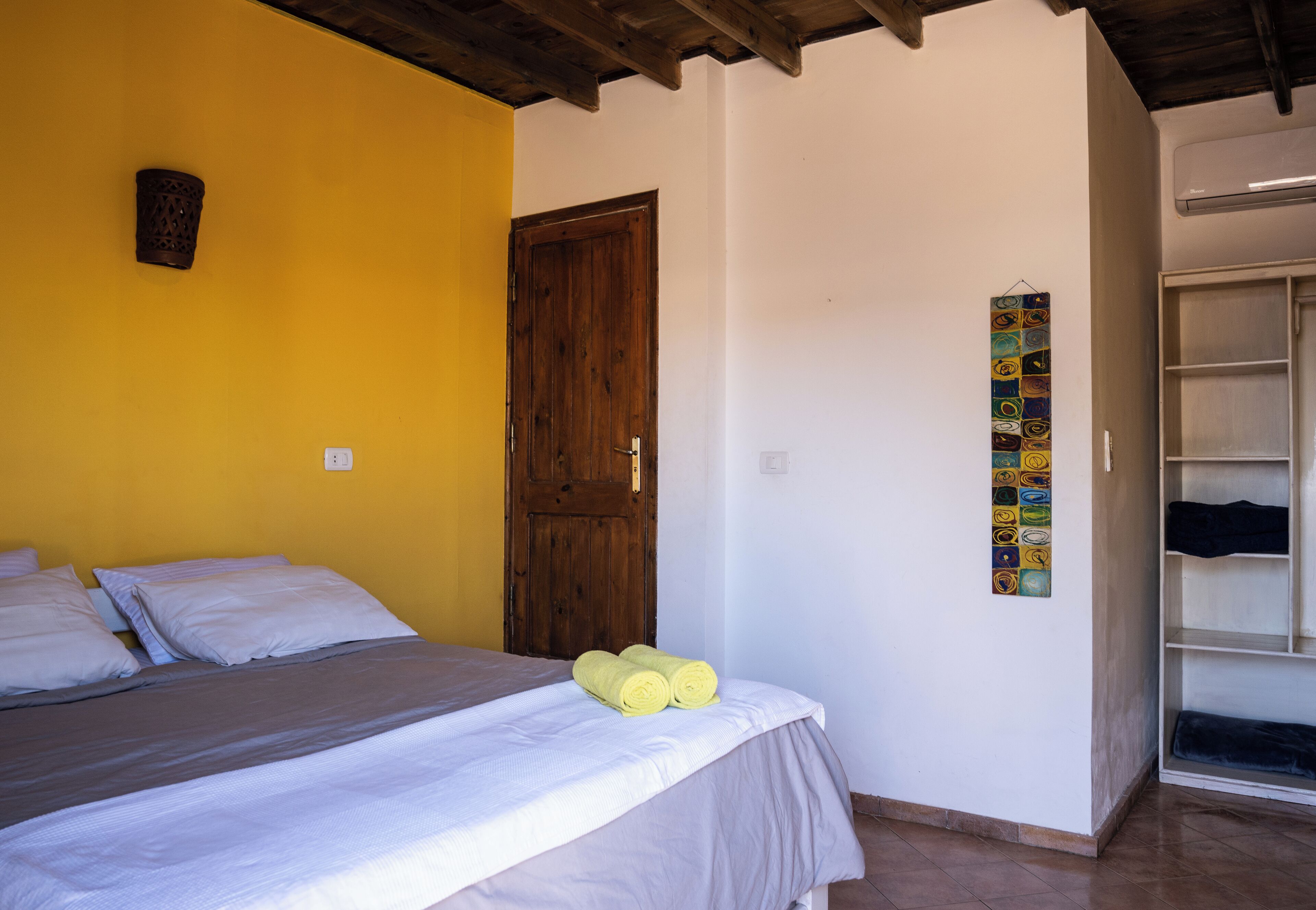 Quarto Duplo ou Twin Standard, não fumadores, vista para o mar | Edredões de penas, roupa de cama fornecida 