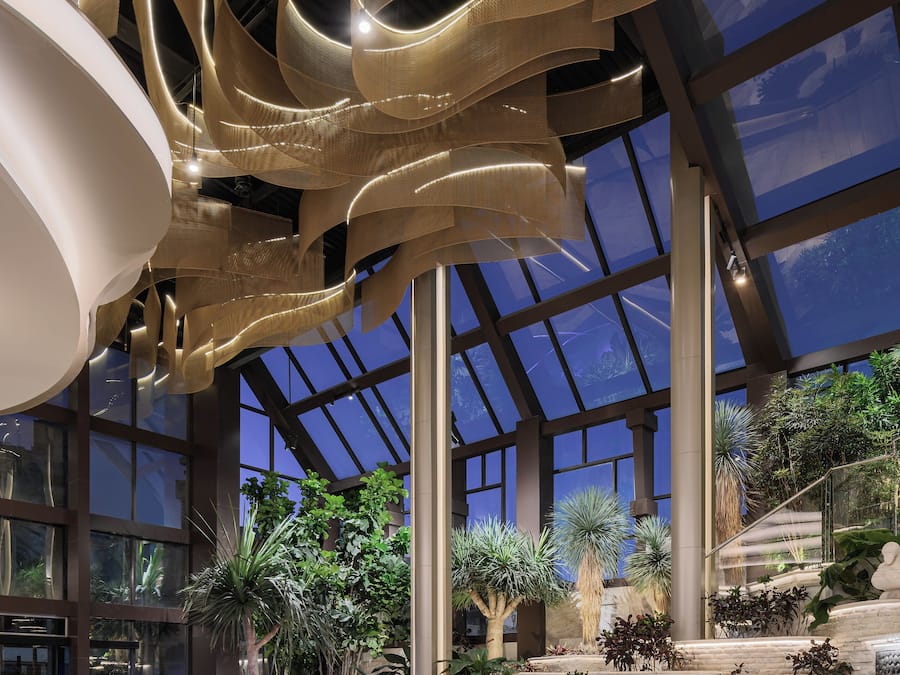 Entrada do alojamento